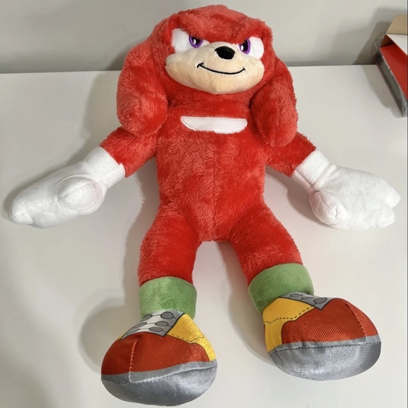 Build-A-Bear | Toys | Knuckles Sonic The Hedgehog Build A Bear Workshop ...